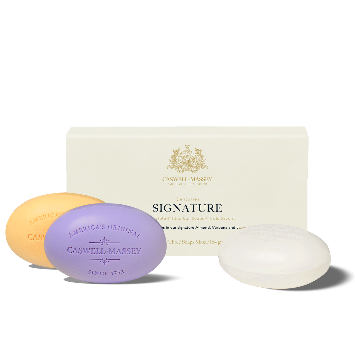 Centuries Signature Three-Soap Set | Luxury Bar Soap | Caswell-Massey®