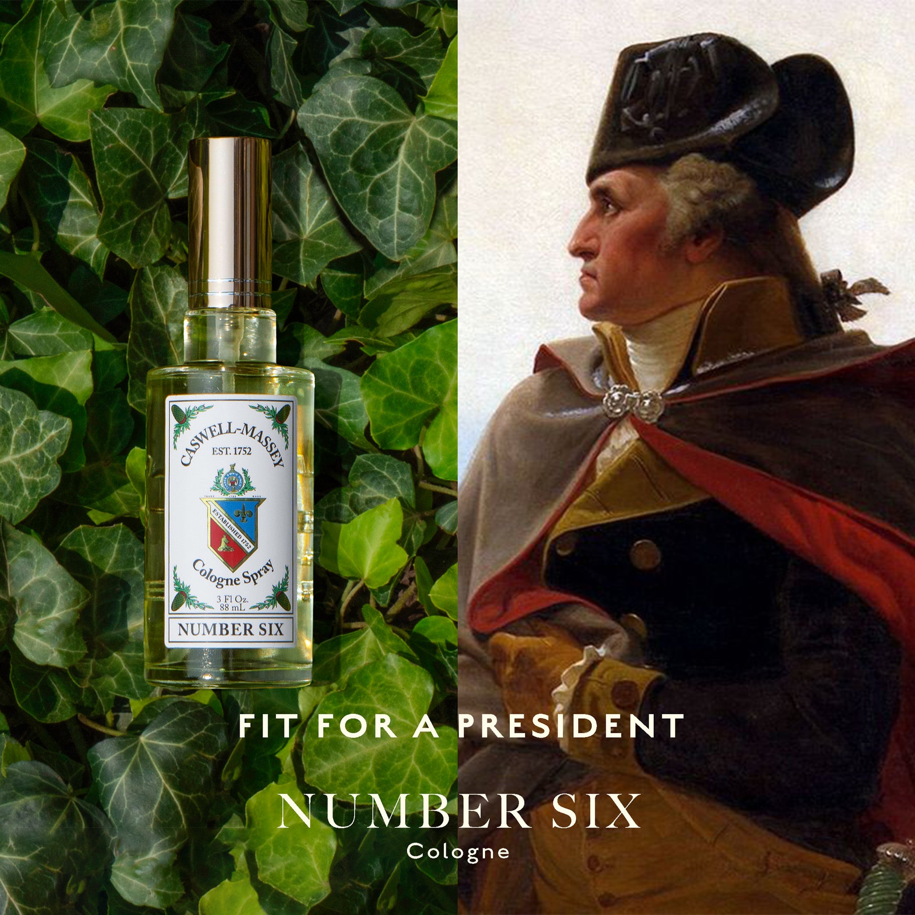 Number Six Cologne | Fine Fragrance | Caswell-Massey®