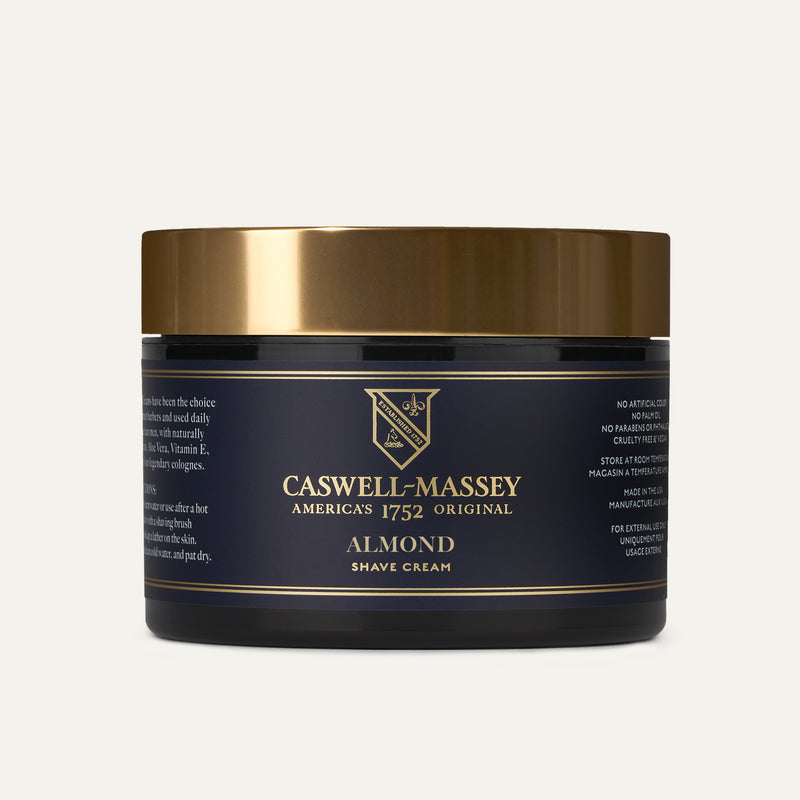 Almond Shave Cream in Jar | Men's Shaving | Caswell-Massey®