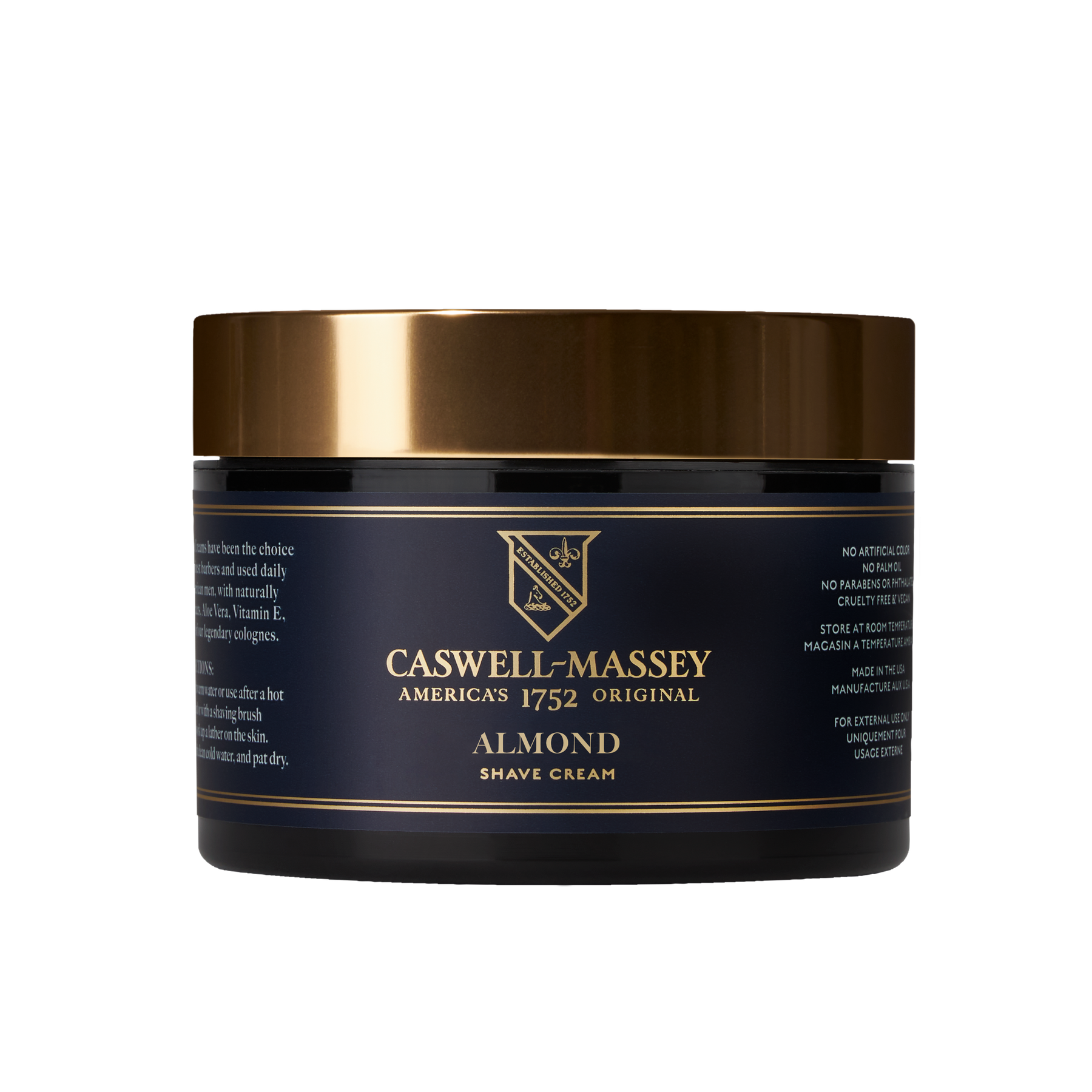 Almond Shave Cream in Jar | Men's Shaving | Caswell-Massey®